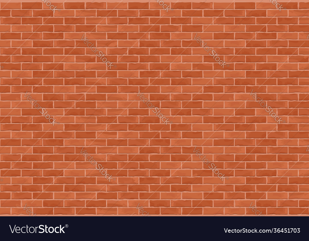 Seamless brick wall background Royalty Free Vector Image