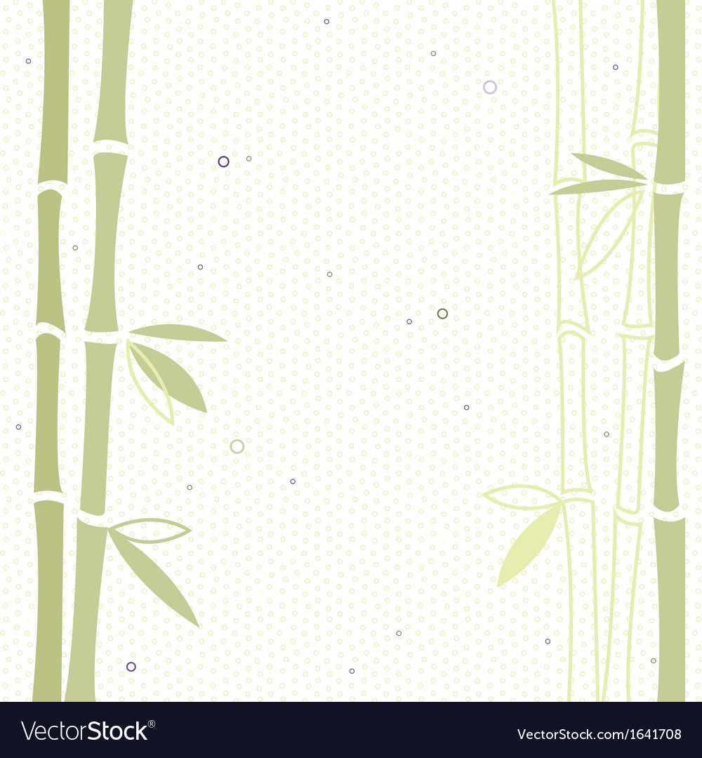 Bamboo background Royalty Free Vector Image - VectorStock