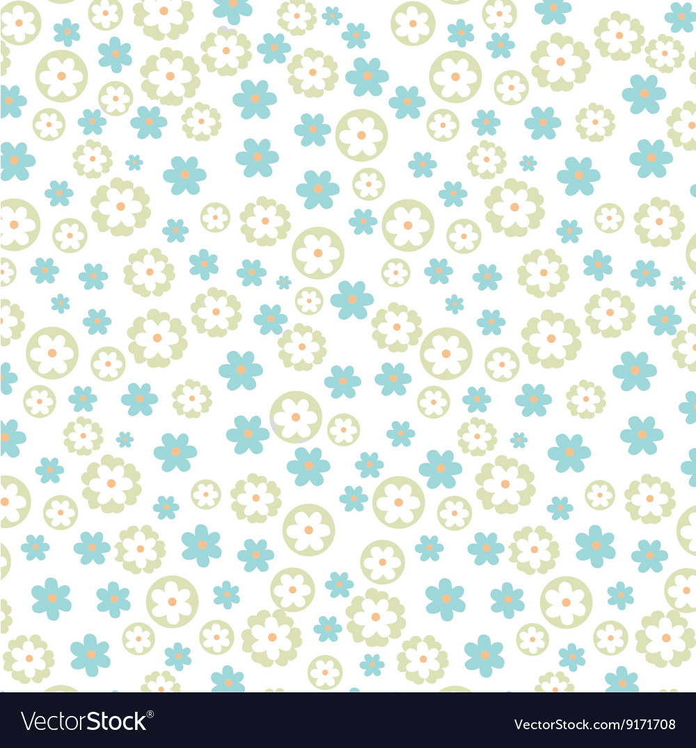 Light floral pattern Royalty Free Vector Image