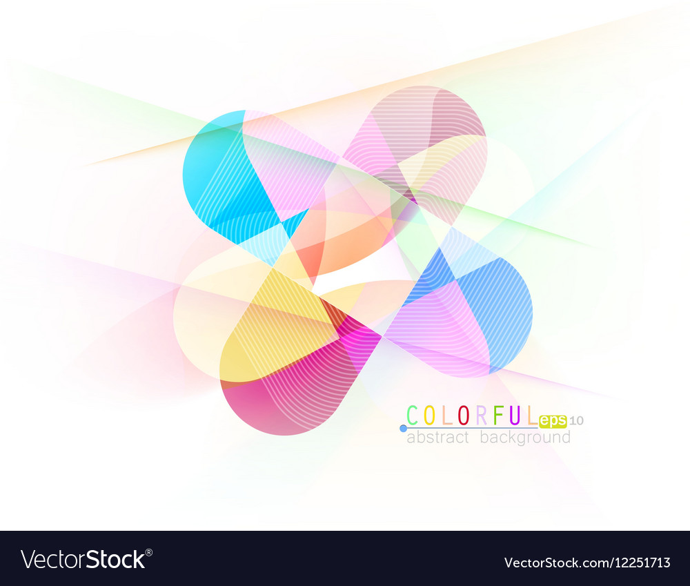 Colorful curve Royalty Free Vector Image - VectorStock Colorful curve Royalty Free Vector Image - VectorStock