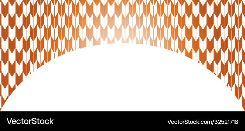 Gorgeous japanese style arrow background material Vector Image