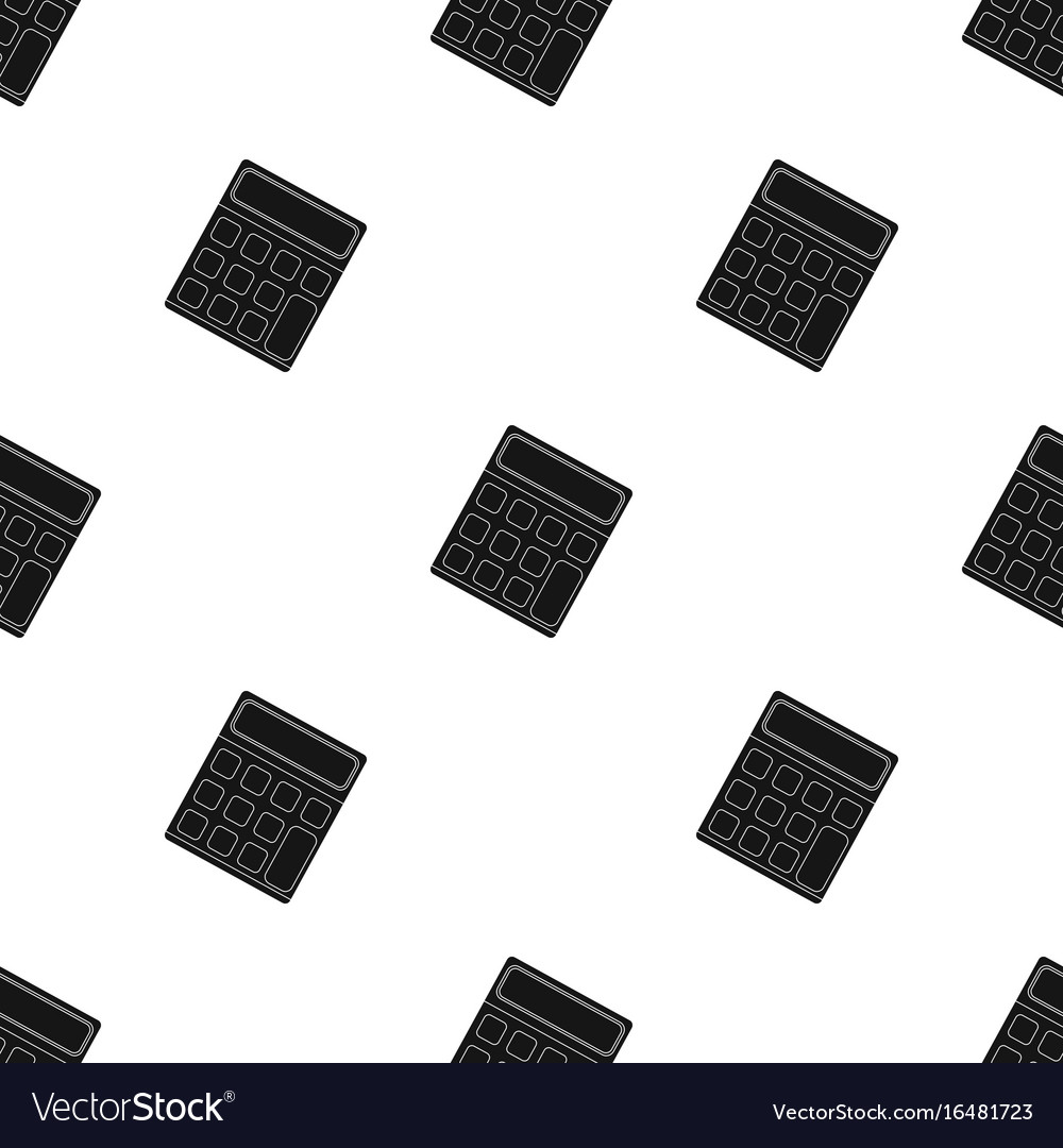 Calculator machine to quickly count data math Vector Image