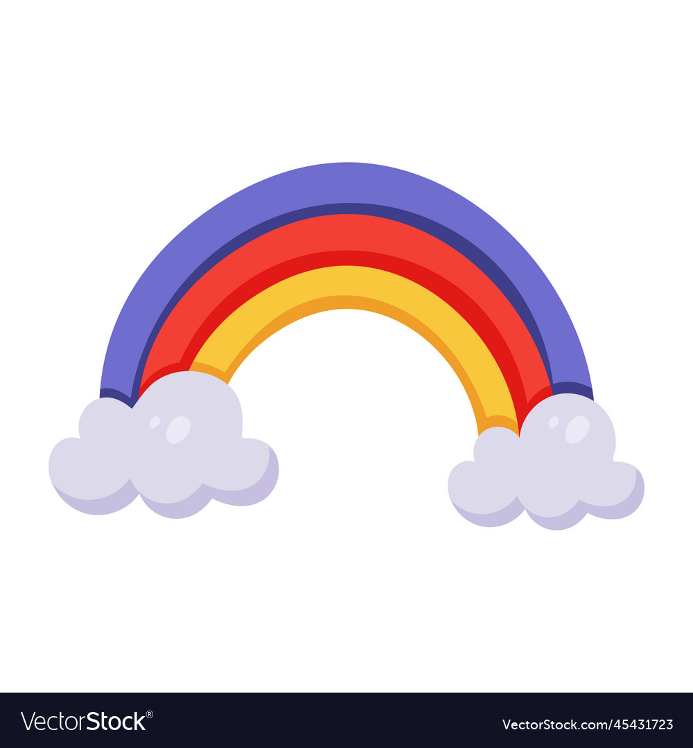 Rainbow Royalty Free Vector Image - VectorStock