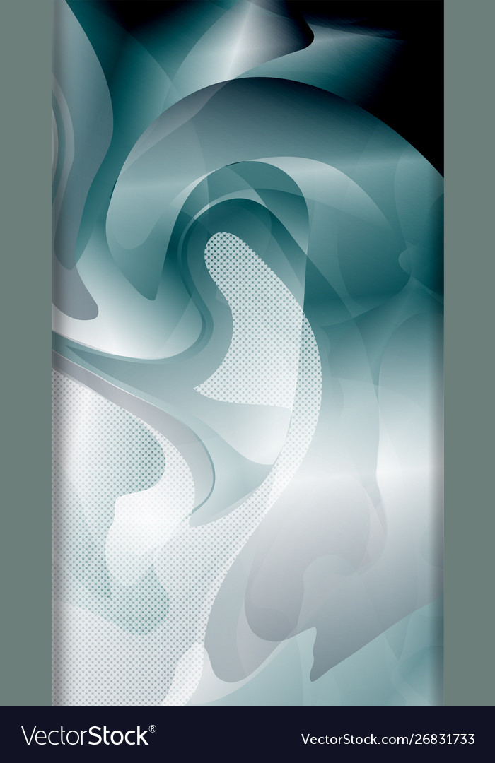 Abstract liquid pattern as background portrait Vector Image
