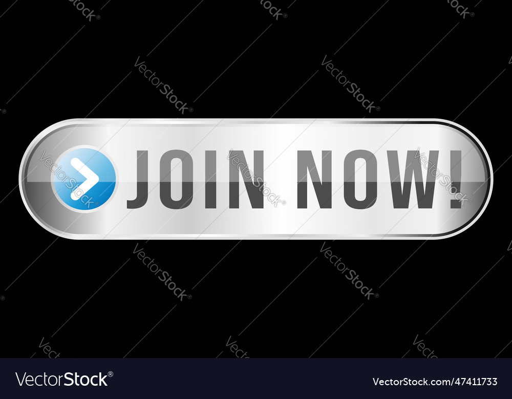 Join now button now badge now label Royalty Free Vector