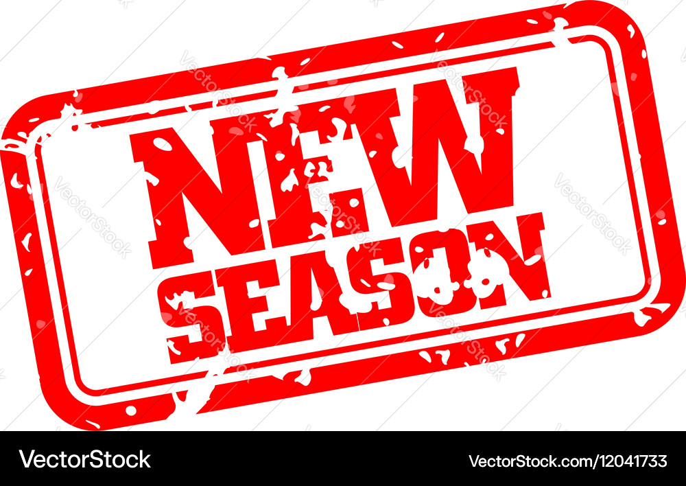 New season rubber stamp Royalty Free Vector Image