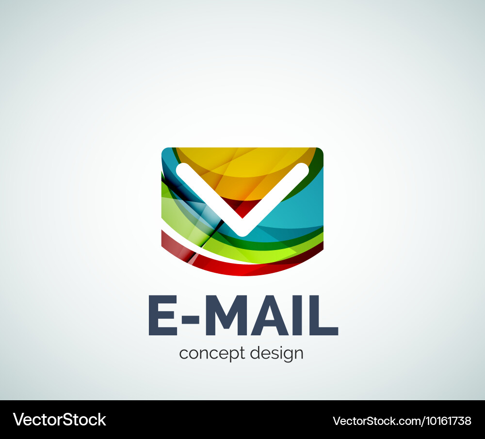 E-mail logo business branding icon Royalty Free Vector Image