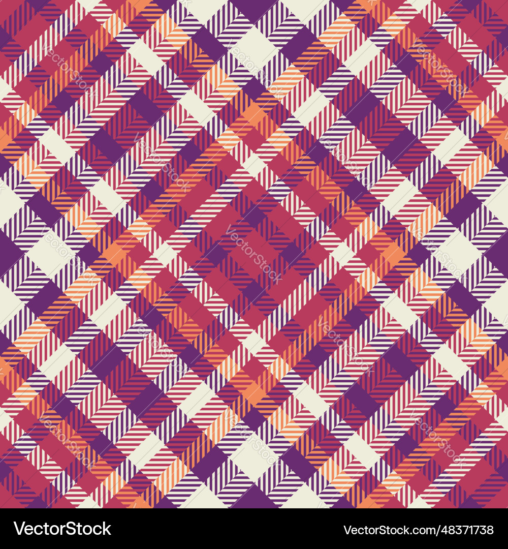Pattern tartan of textile plaid background Vector Image