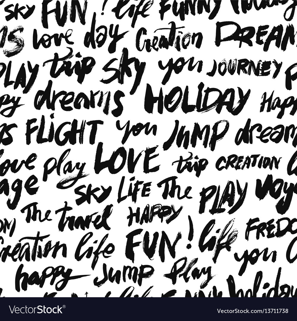 Positive pattern Royalty Free Vector Image - VectorStock