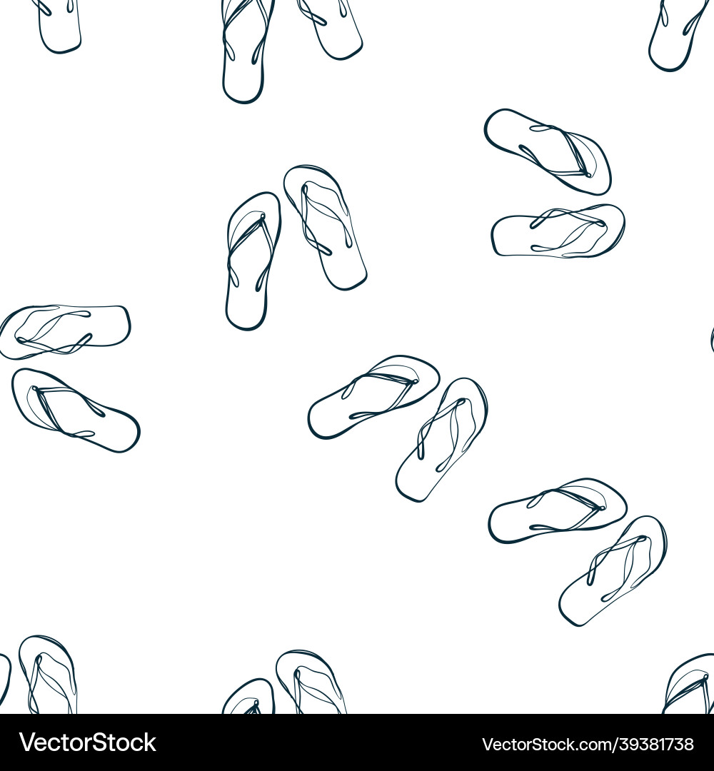 Shale traveling seamless pattern outline Vector Image