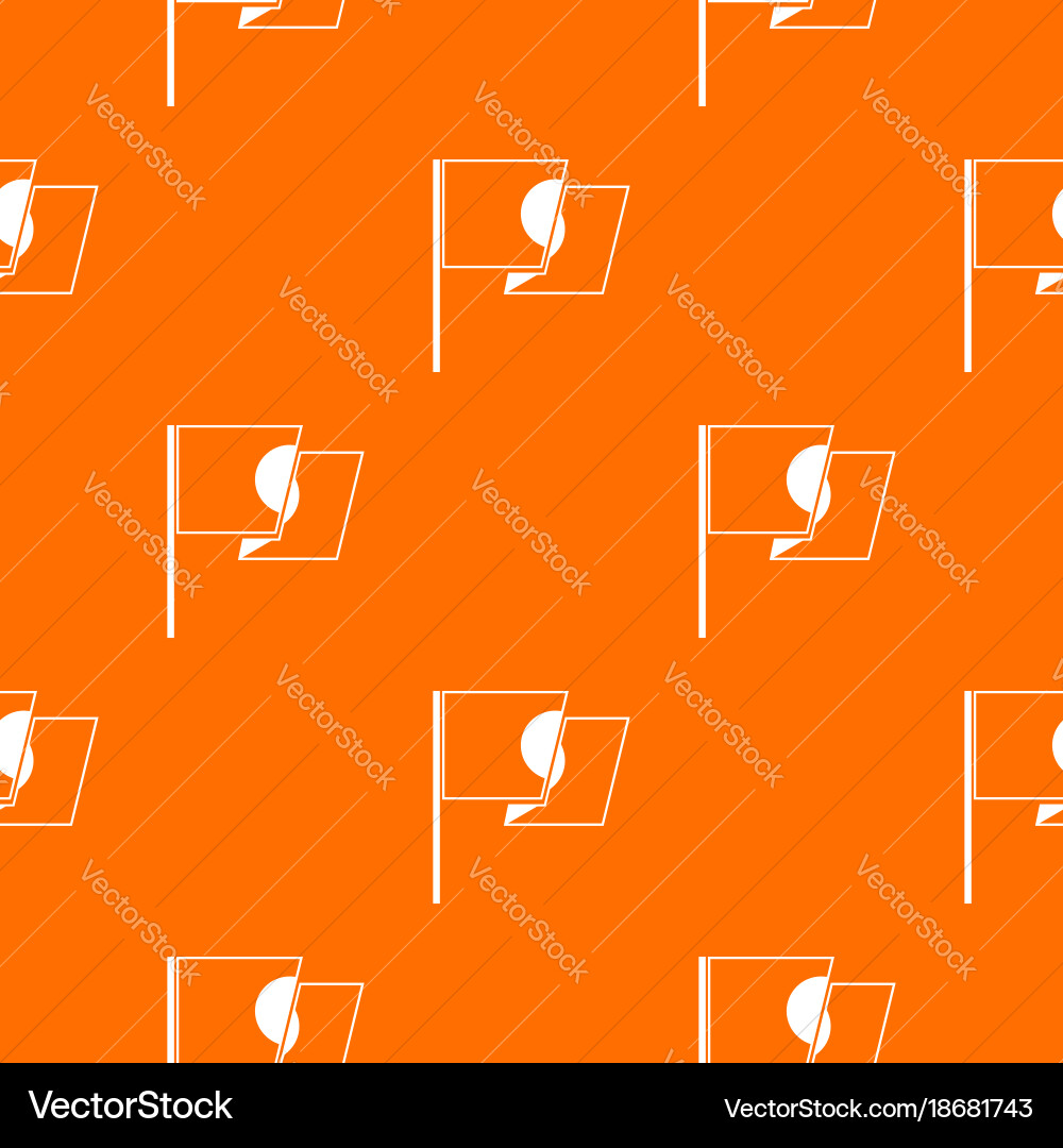 Flag of japan pattern seamless Royalty Free Vector Image