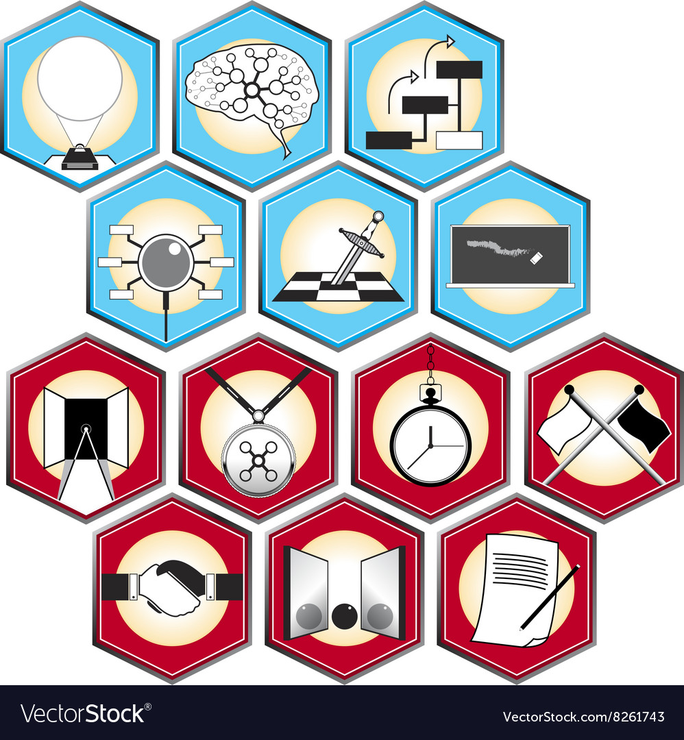 Learning activity Royalty Free Vector Image - VectorStock
