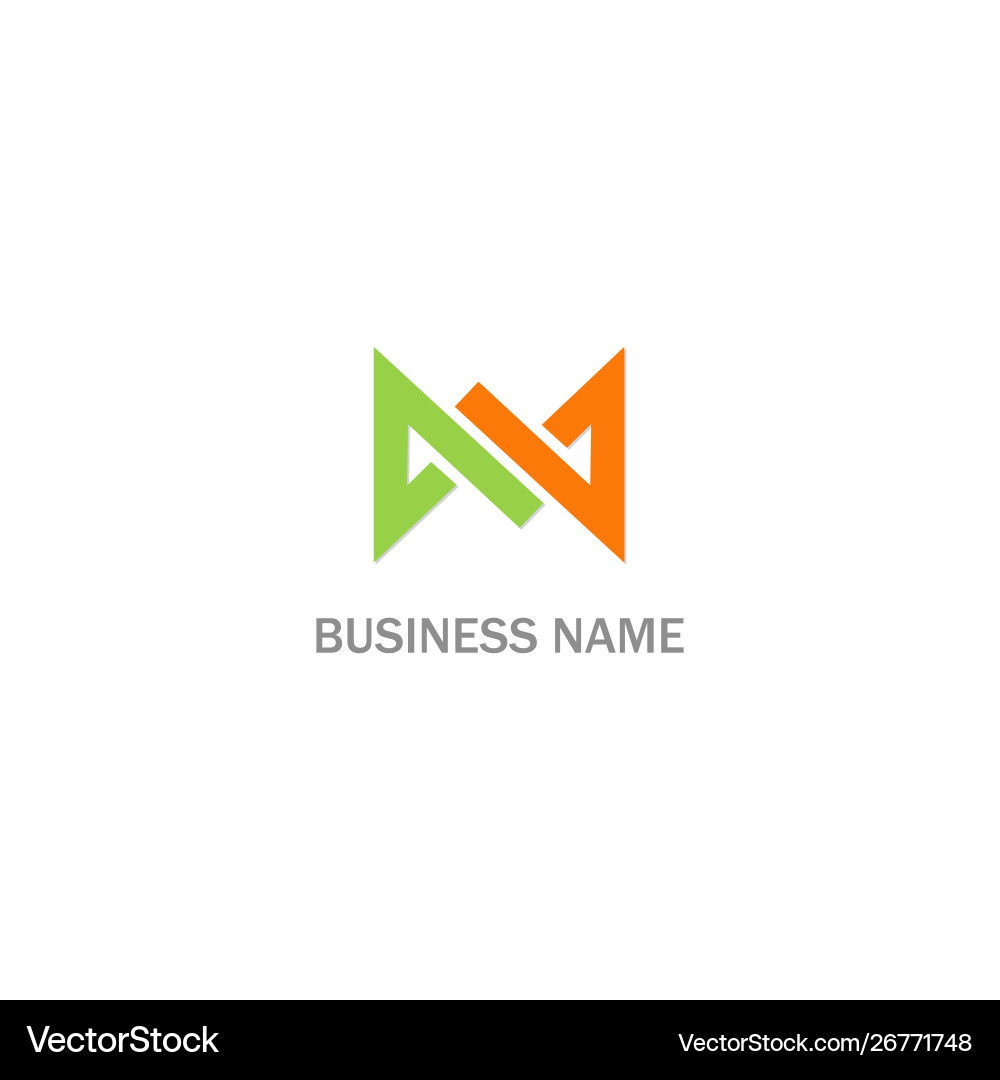 Shape abstract geometry logo Royalty Free Vector Image