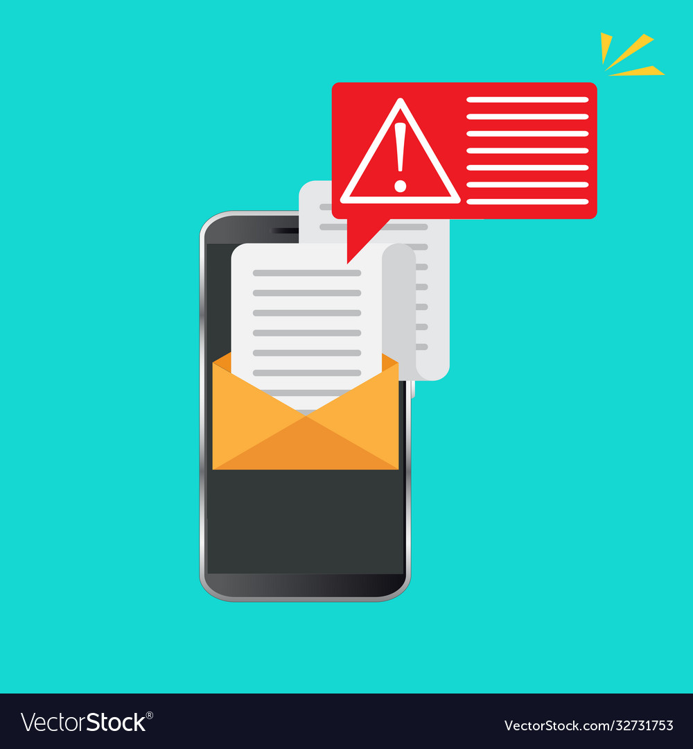 Alert attention notification important reminder Vector Image Alert attention notification important reminder Vector Image