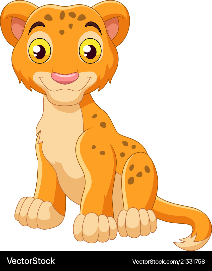 Cartoon balion isolated on white background Vector Image