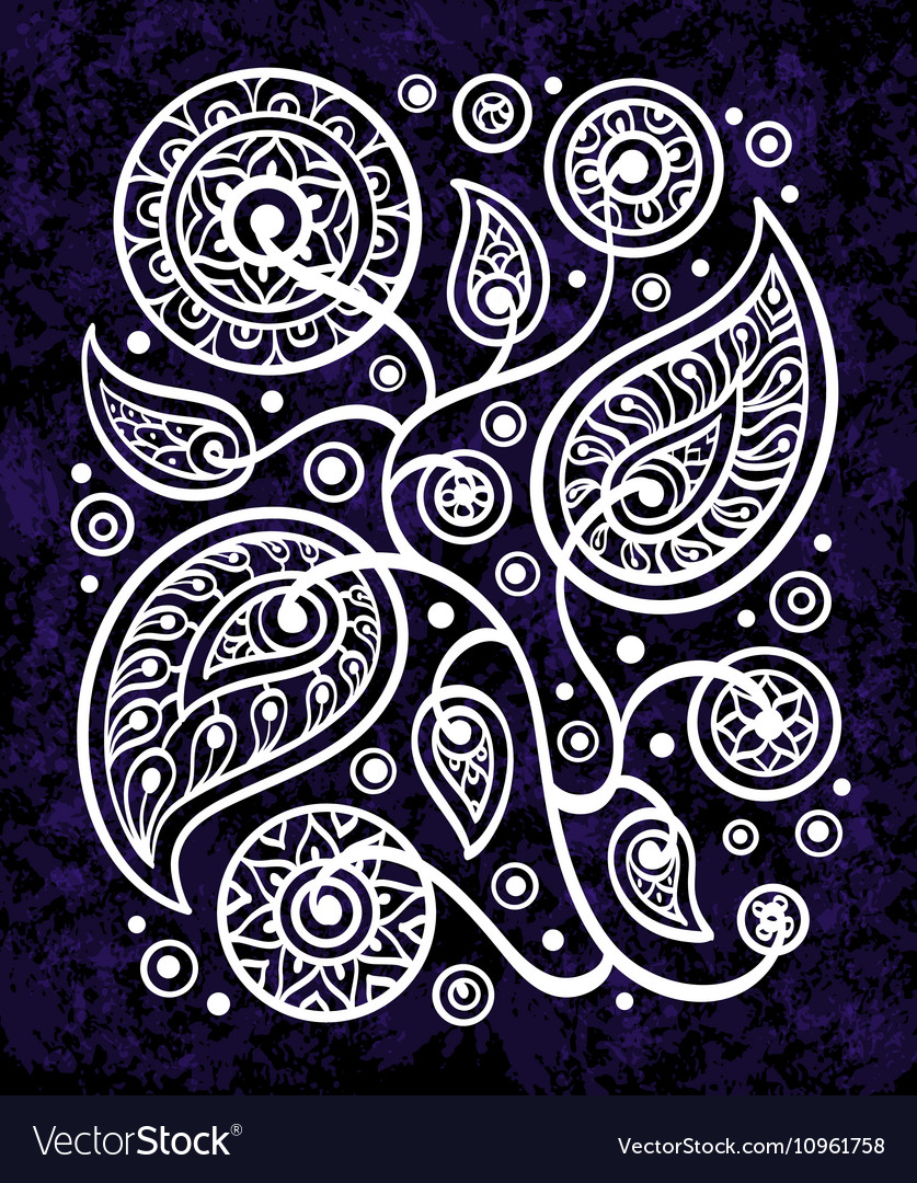 Hand drawn pattern Royalty Free Vector Image - VectorStock