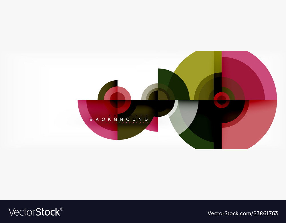 Circular abstract background Royalty Free Vector Image