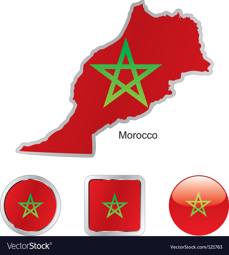 Morocco Royalty Free Vector Image - VectorStock