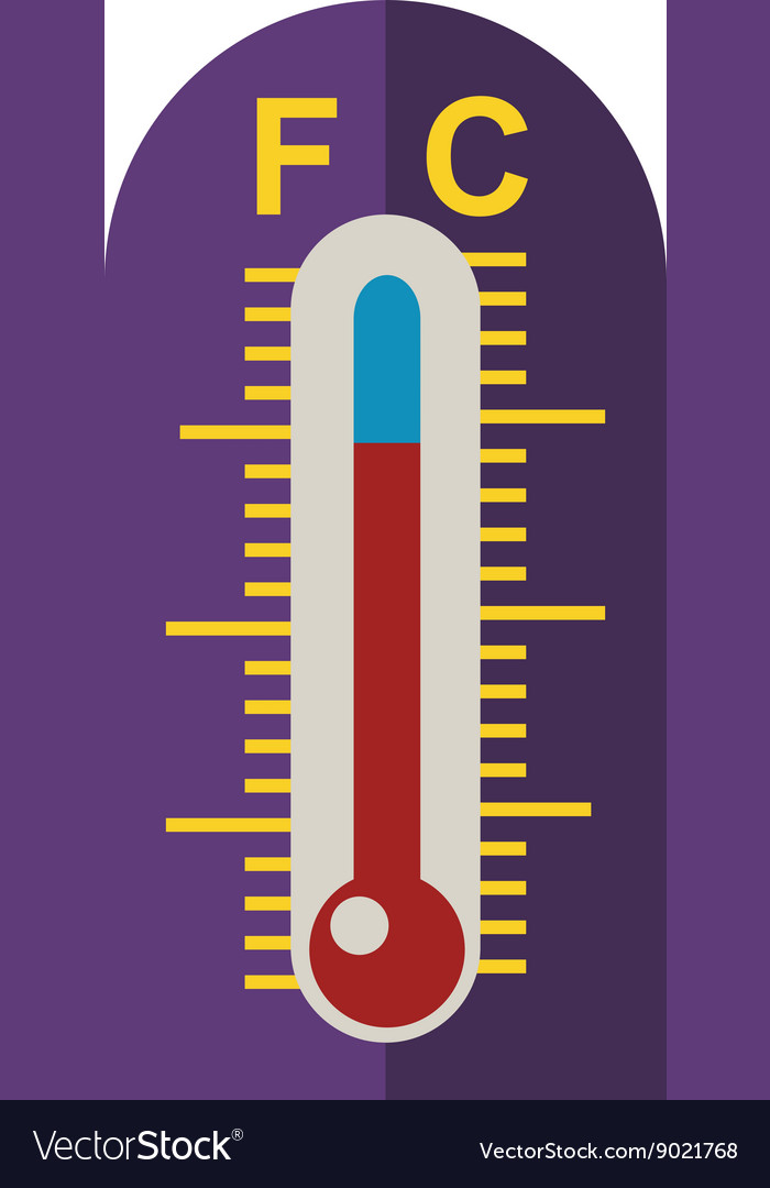 Thermometer Royalty Free Vector Image - VectorStock