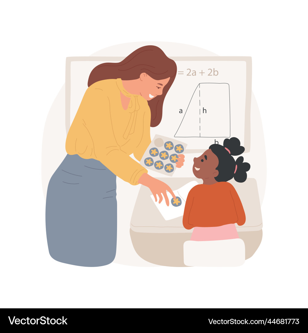 Getting reward stickers isolated cartoon Vector Image