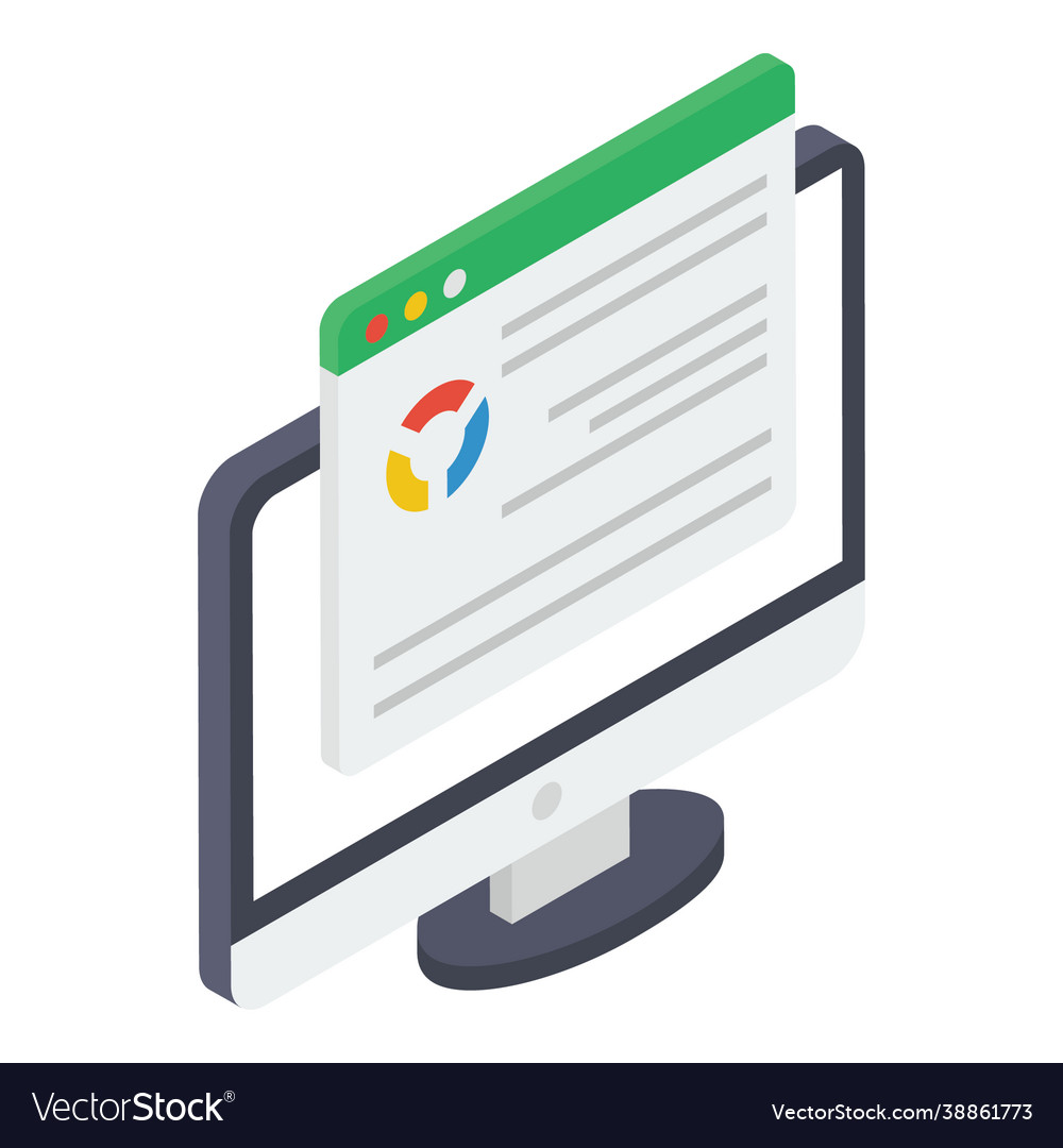 Web analytics Royalty Free Vector Image - VectorStock