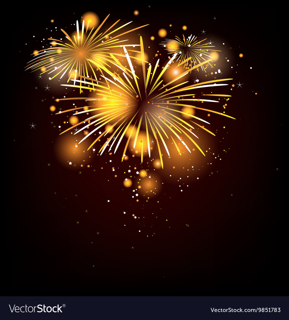 Firework Royalty Free Vector Image - VectorStock