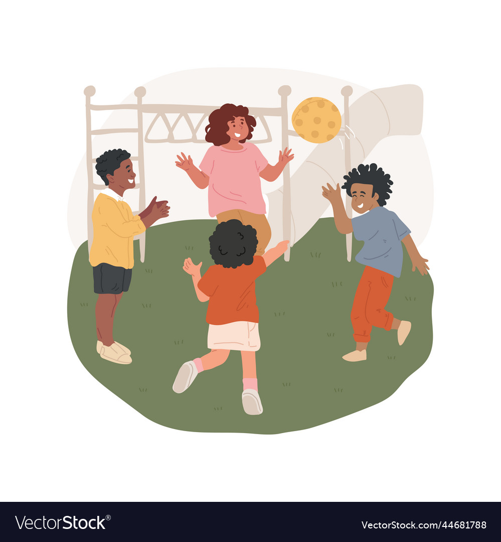 Throw And Catch Game Isolated Cartoon Royalty Free Vector throw-and-catch-game-isolated-cartoon-royalty-free-vector