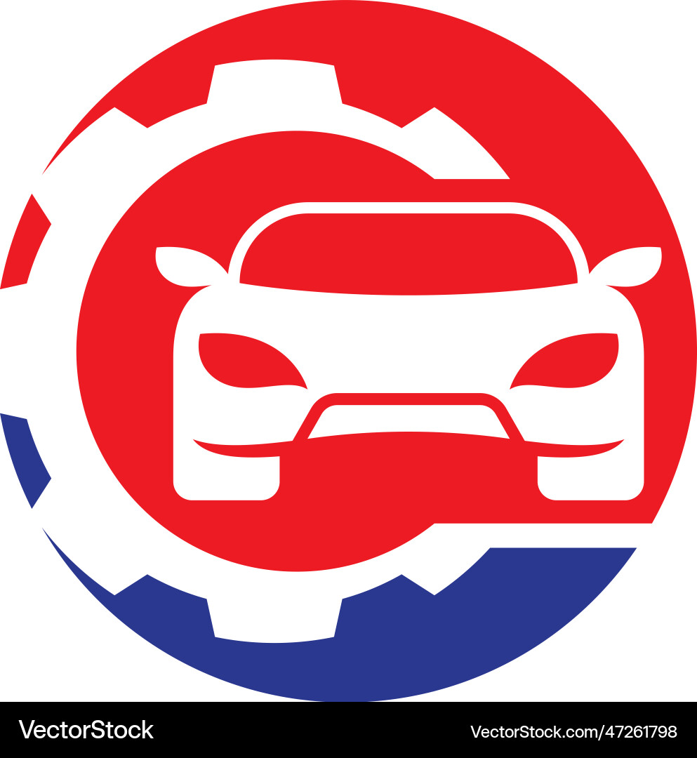 Car service logo images Royalty Free Vector Image