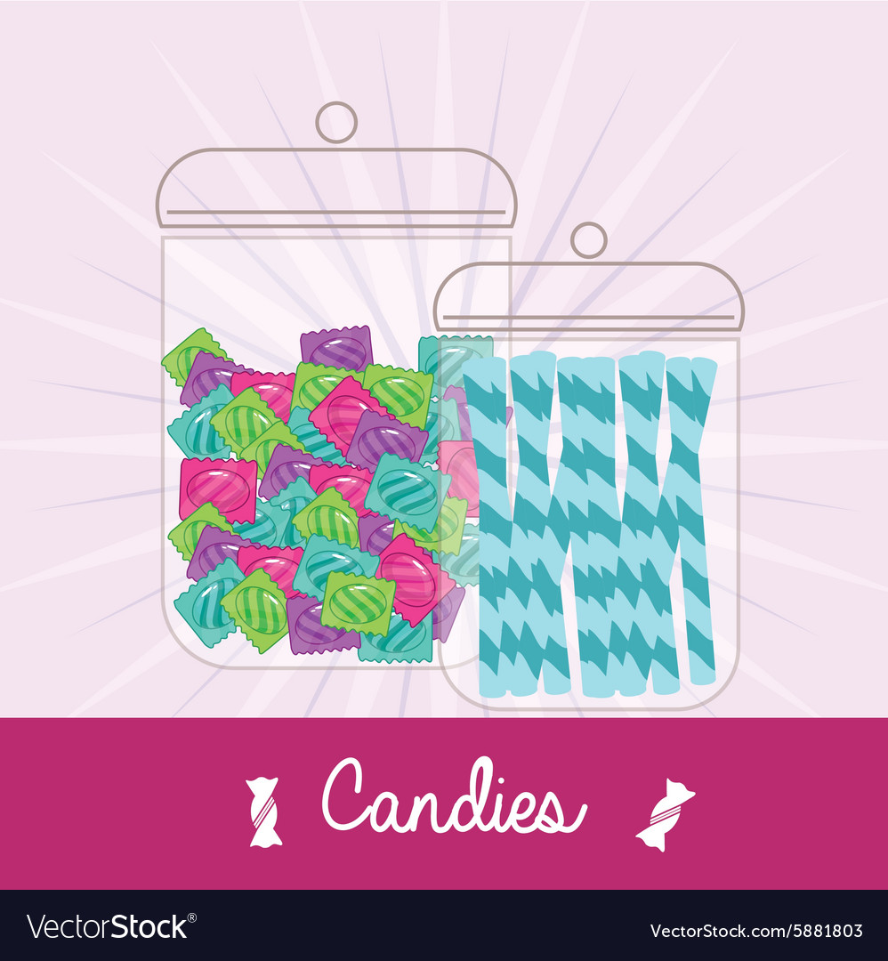 Candy design Royalty Free Vector Image - VectorStock