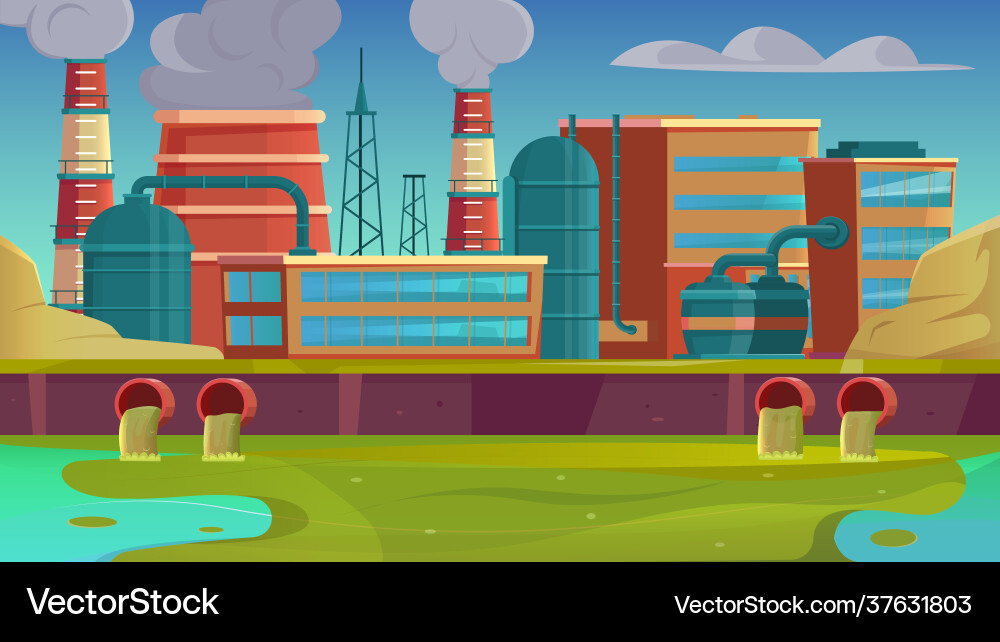 City drains flat background Royalty Free Vector Image