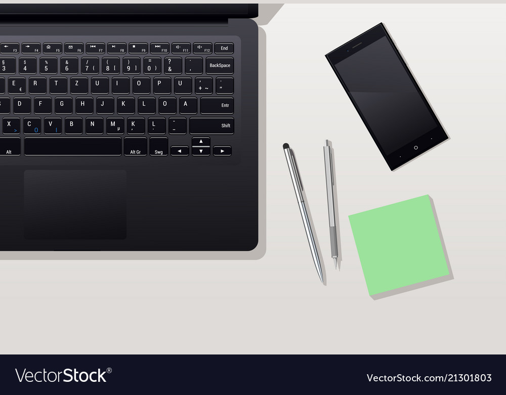 Workplace Royalty Free Vector Image - VectorStock