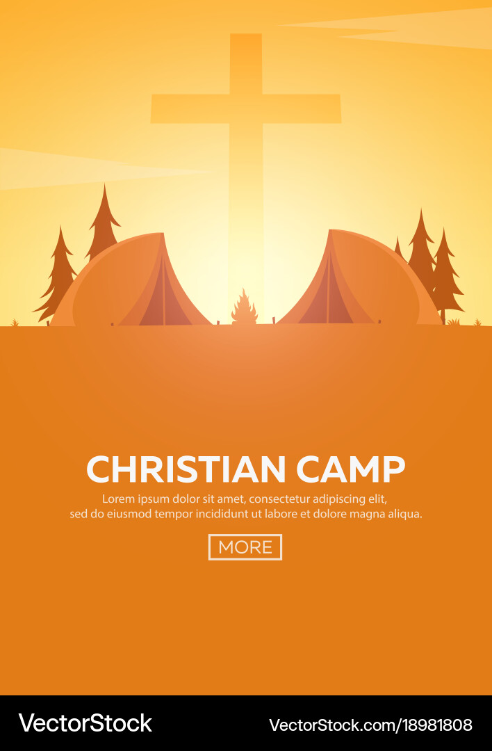 Christian Youth Camp Poster