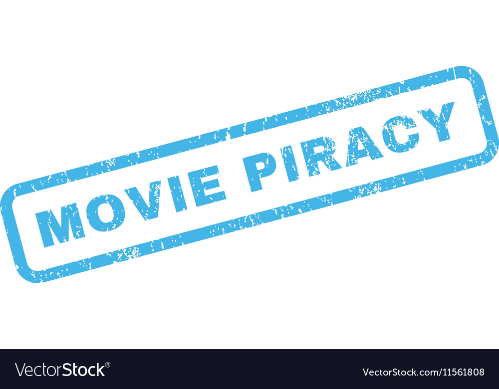 Movie piracy rubber stamp Royalty Free Vector Image Movie piracy rubber stamp Royalty Free Vector Image