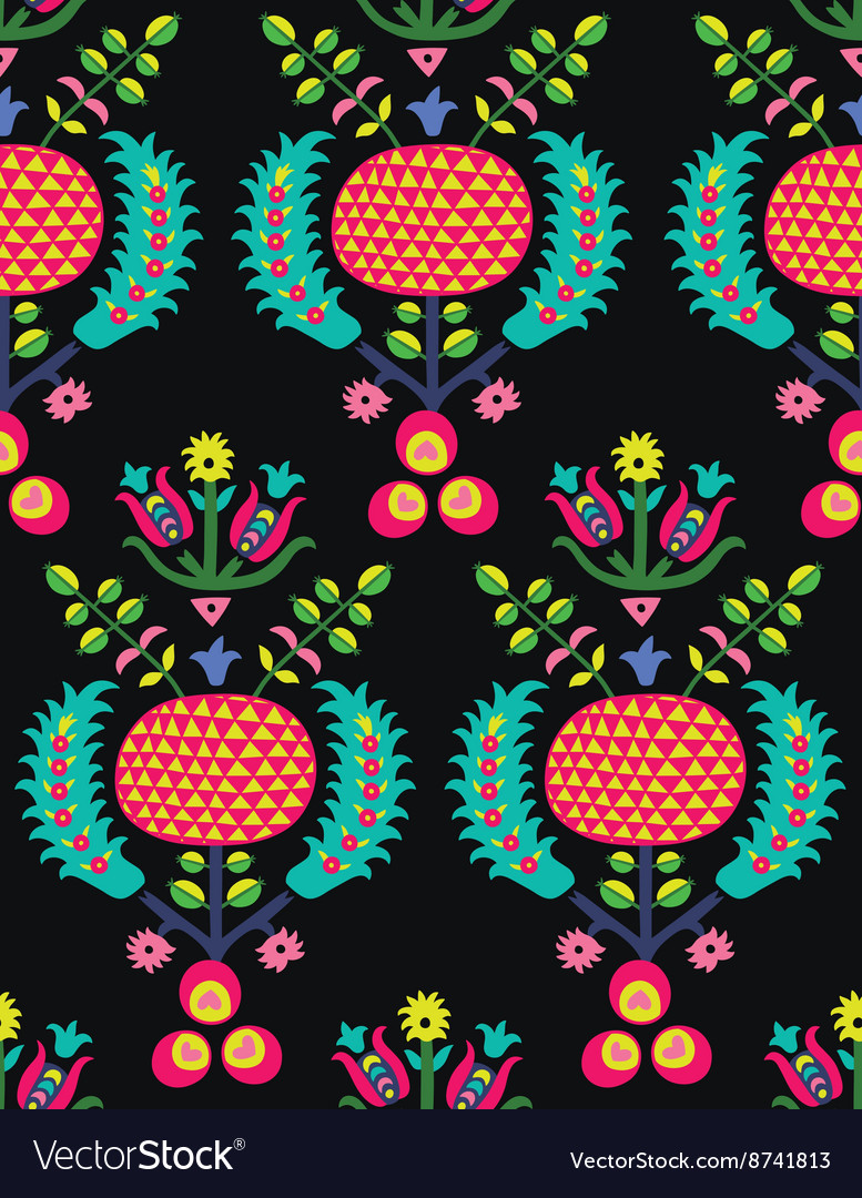 Ottoman turkish pattern Royalty Free Vector Image