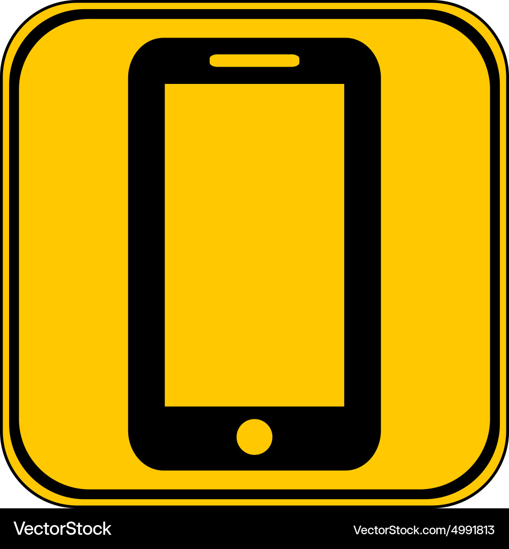 Phone button Royalty Free Vector Image - VectorStock