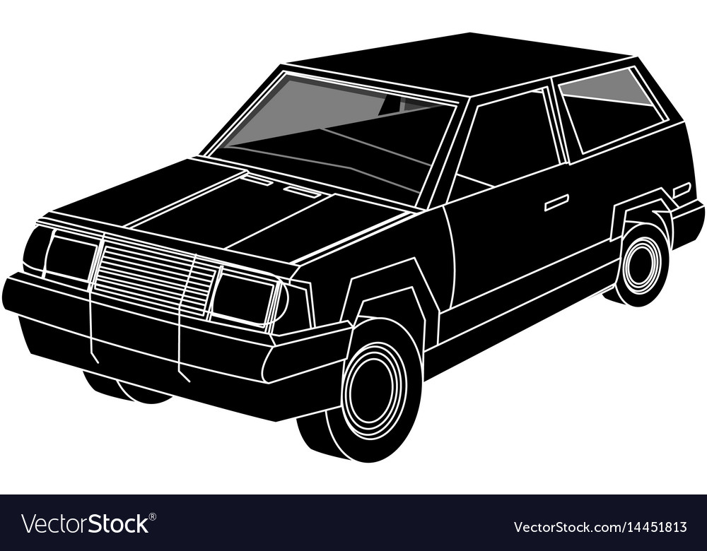 Vector Car 90s