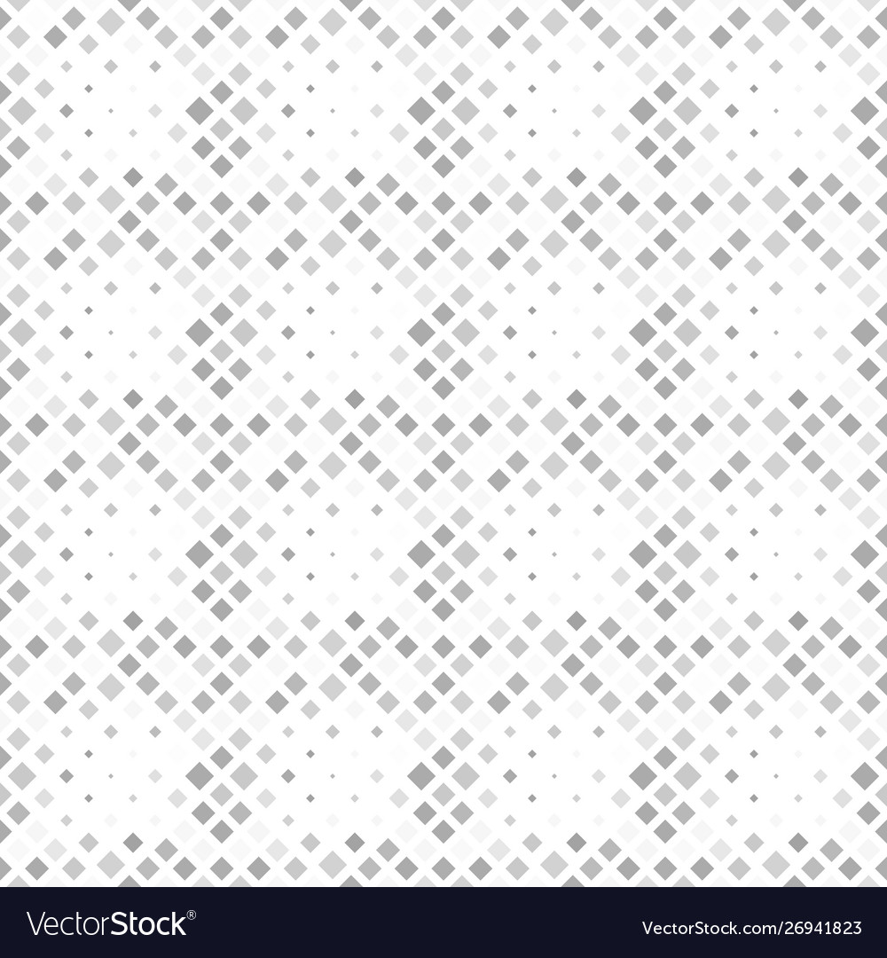 Geometrical grey abstract square pattern Vector Image