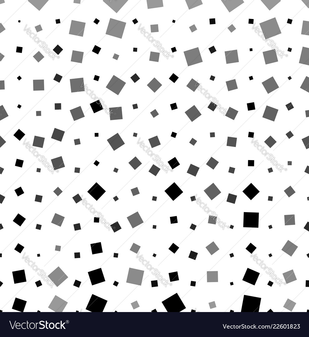 Pattern texture of scattered random squares art Vector Image