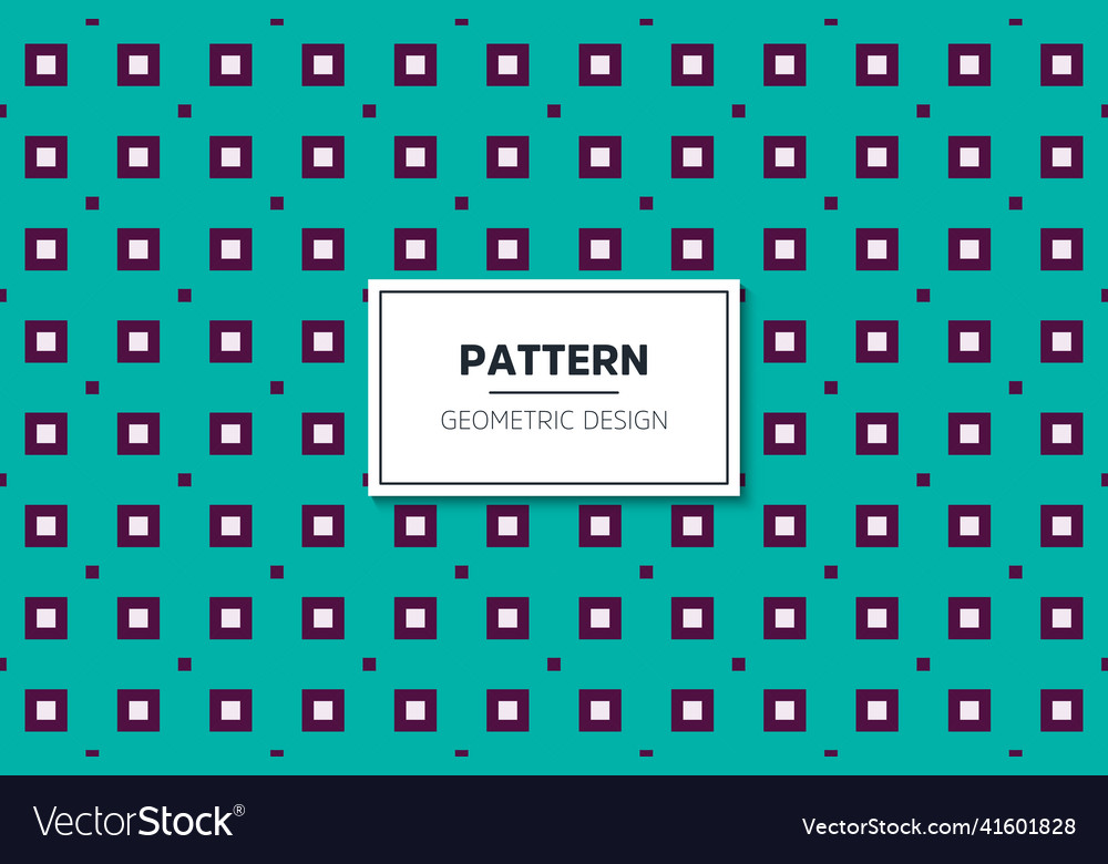 Geometric simple seamless pattern with colorful Vector Image