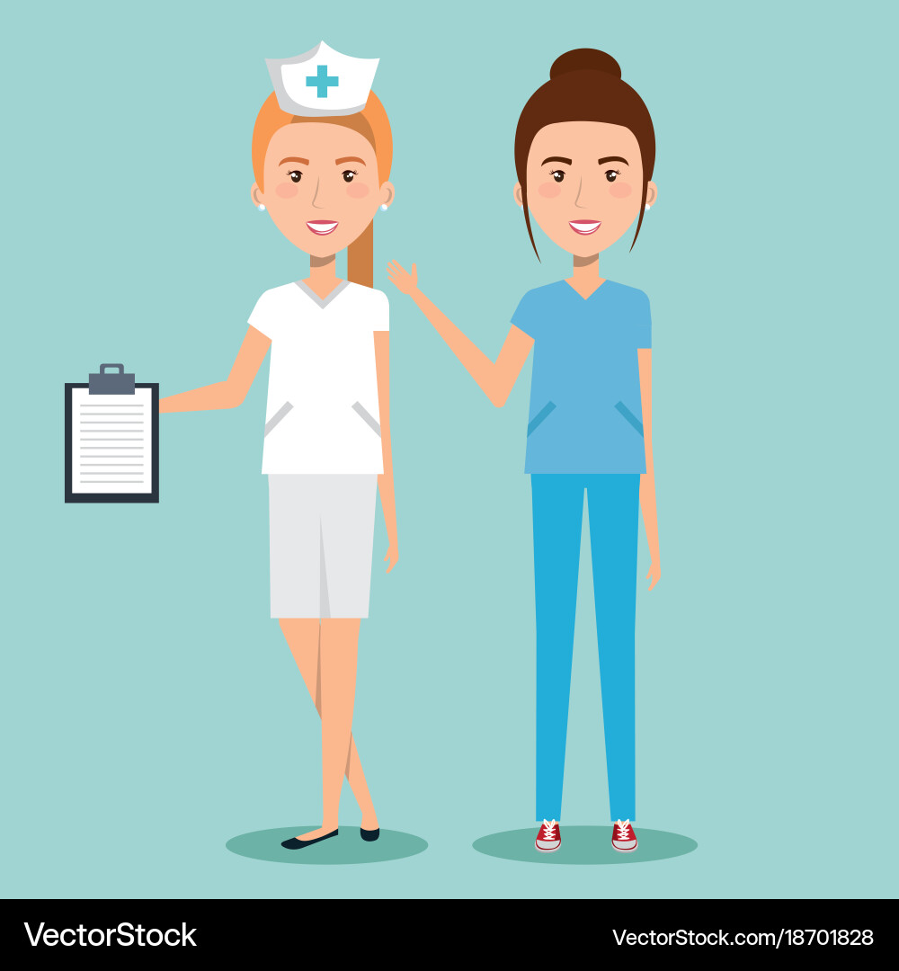 Healthcare professionals design Royalty Free Vector Image