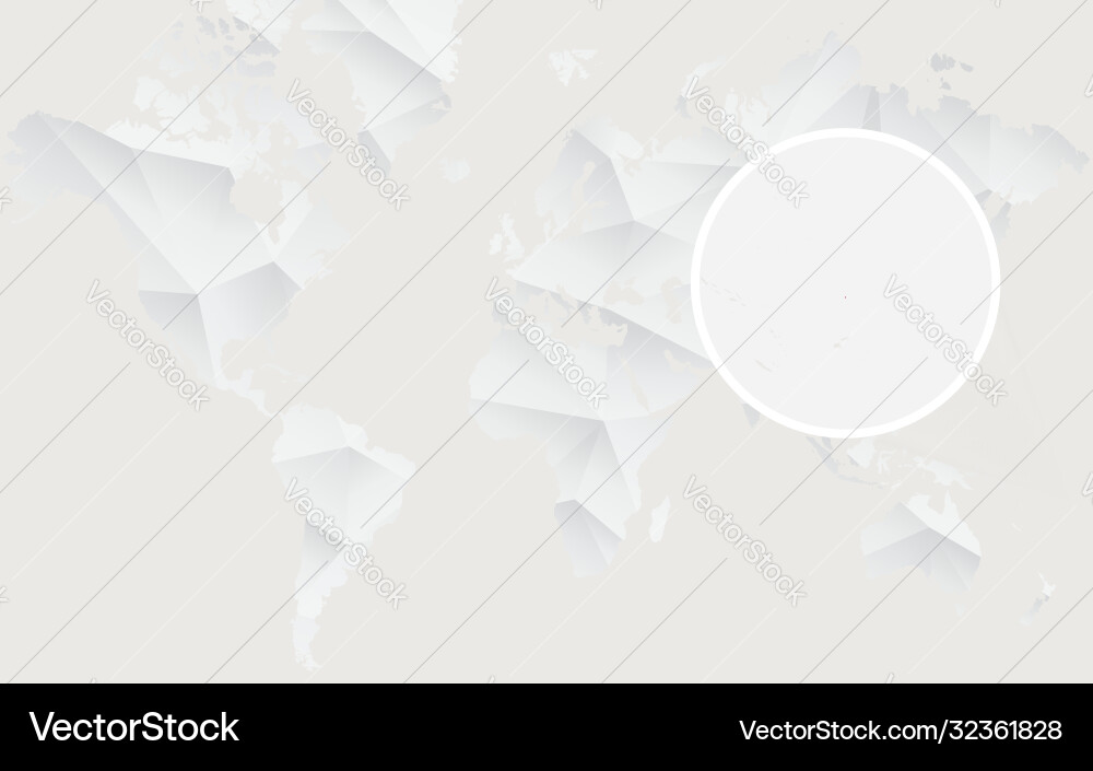 Tuvalu map with flag in contour on white Vector Image