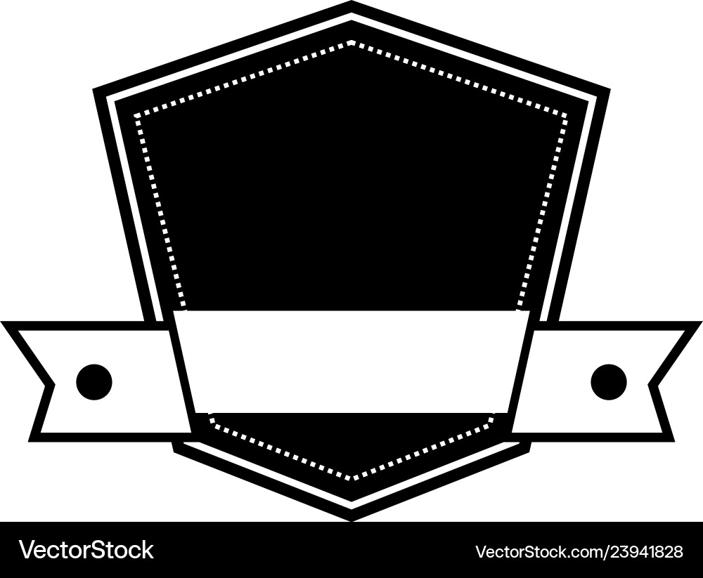 Vintage retro blank labels logo Royalty Free Vector Image