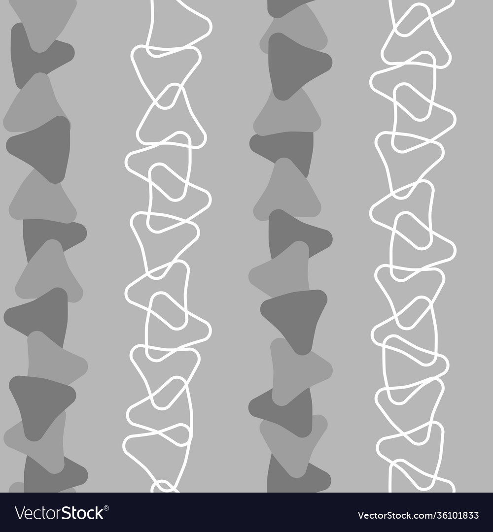 Simple abstract shape repeat pattern design Vector Image