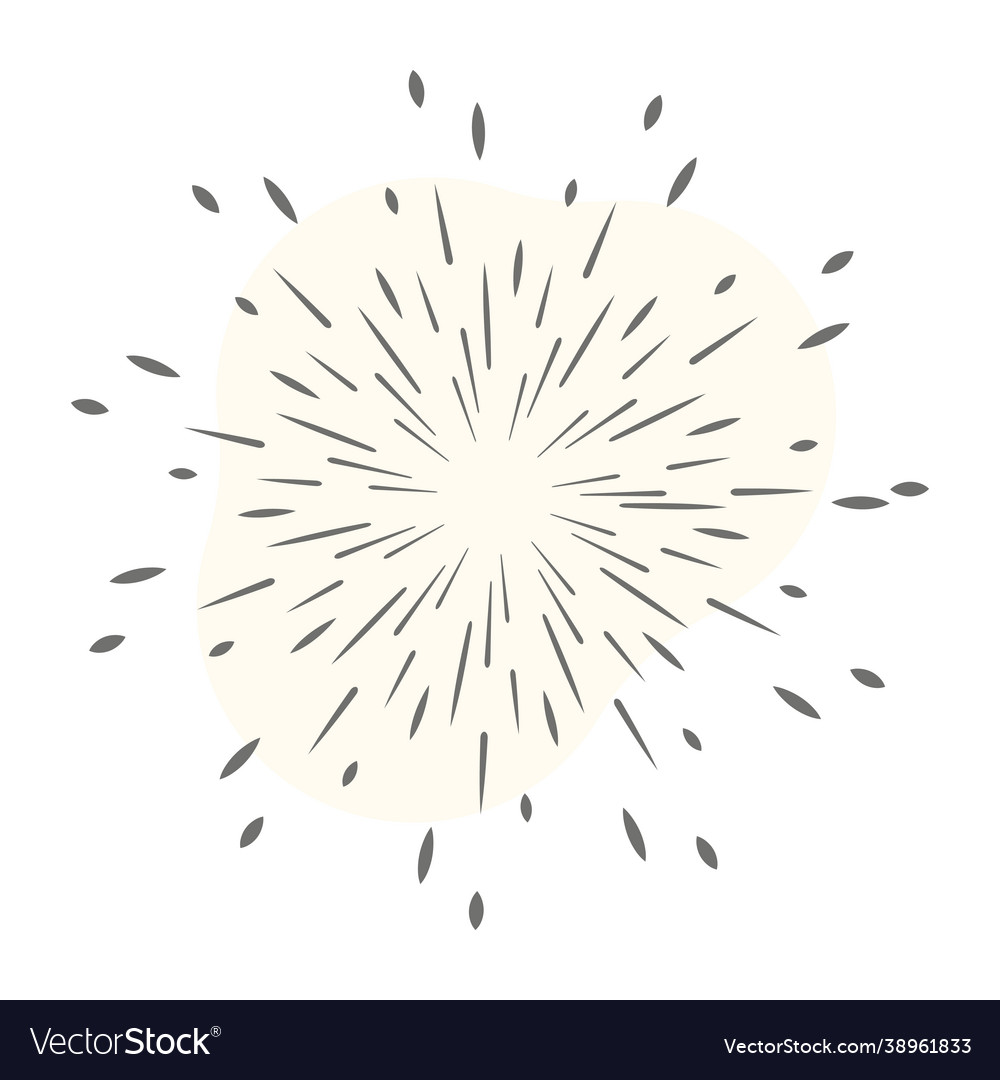 Sun rays Royalty Free Vector Image - VectorStock