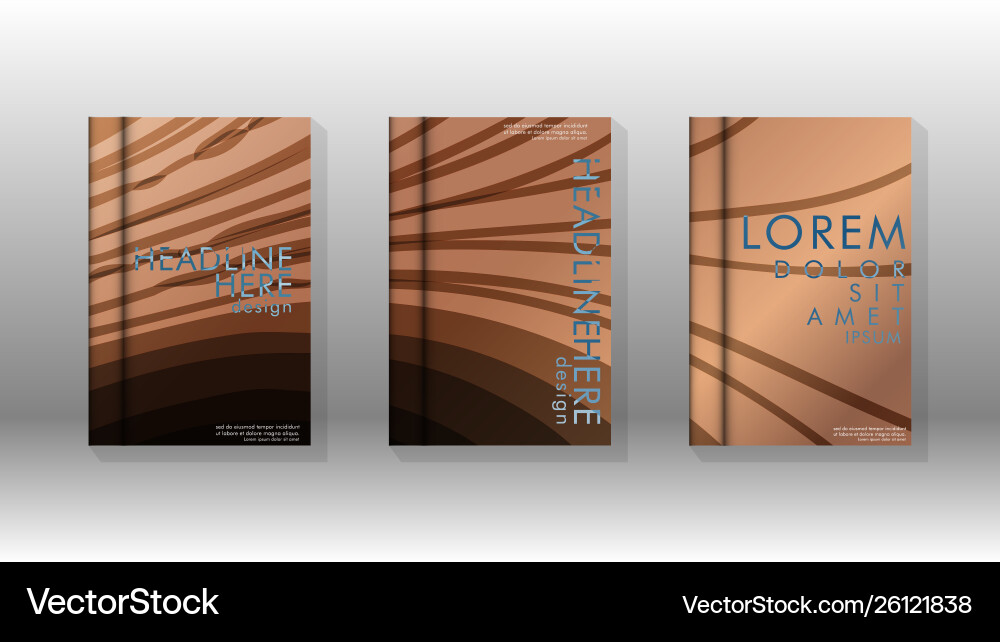 Cover book with a geometric design background Vector Image