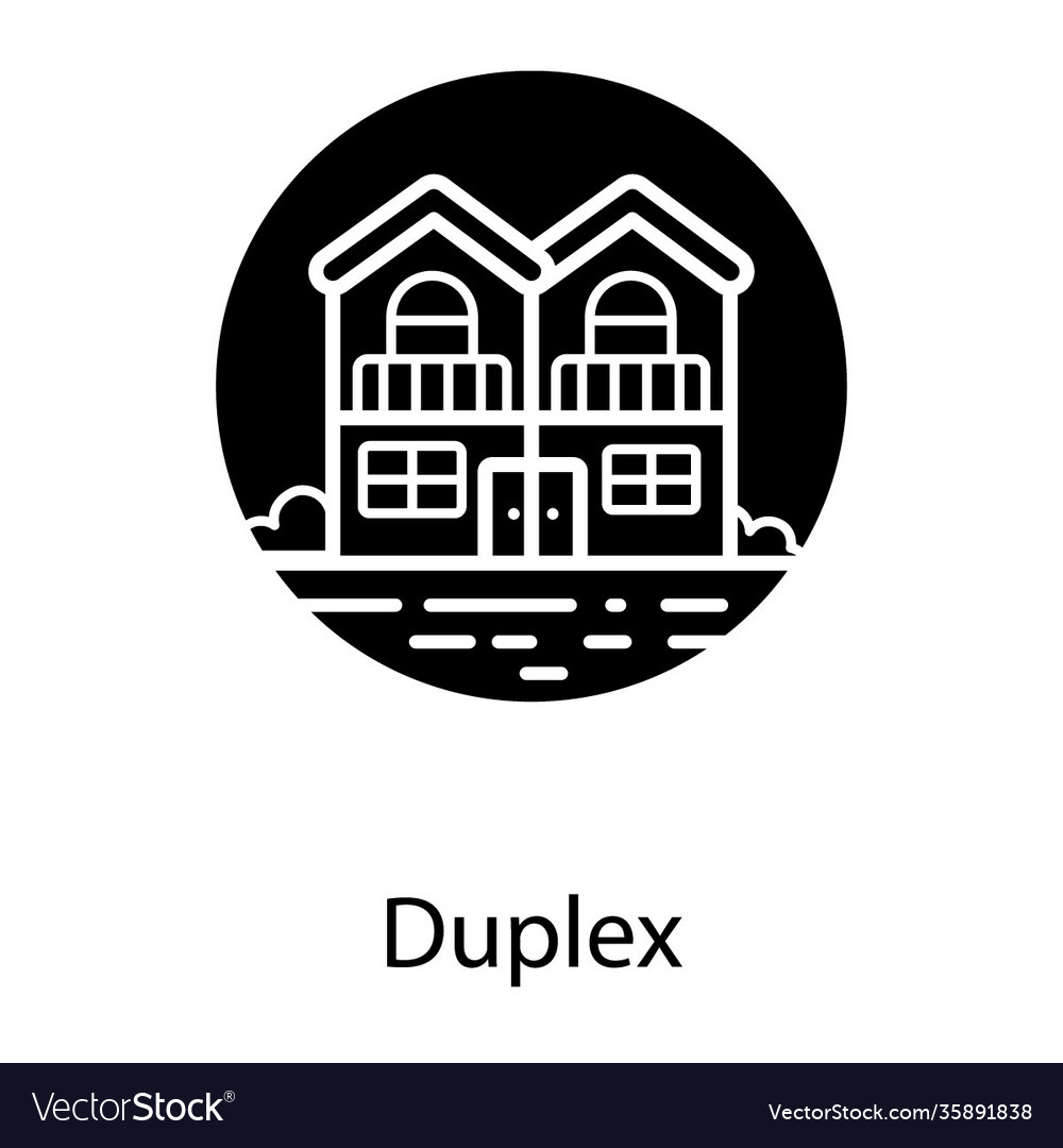 Duplex Royalty Free Vector Image - VectorStock