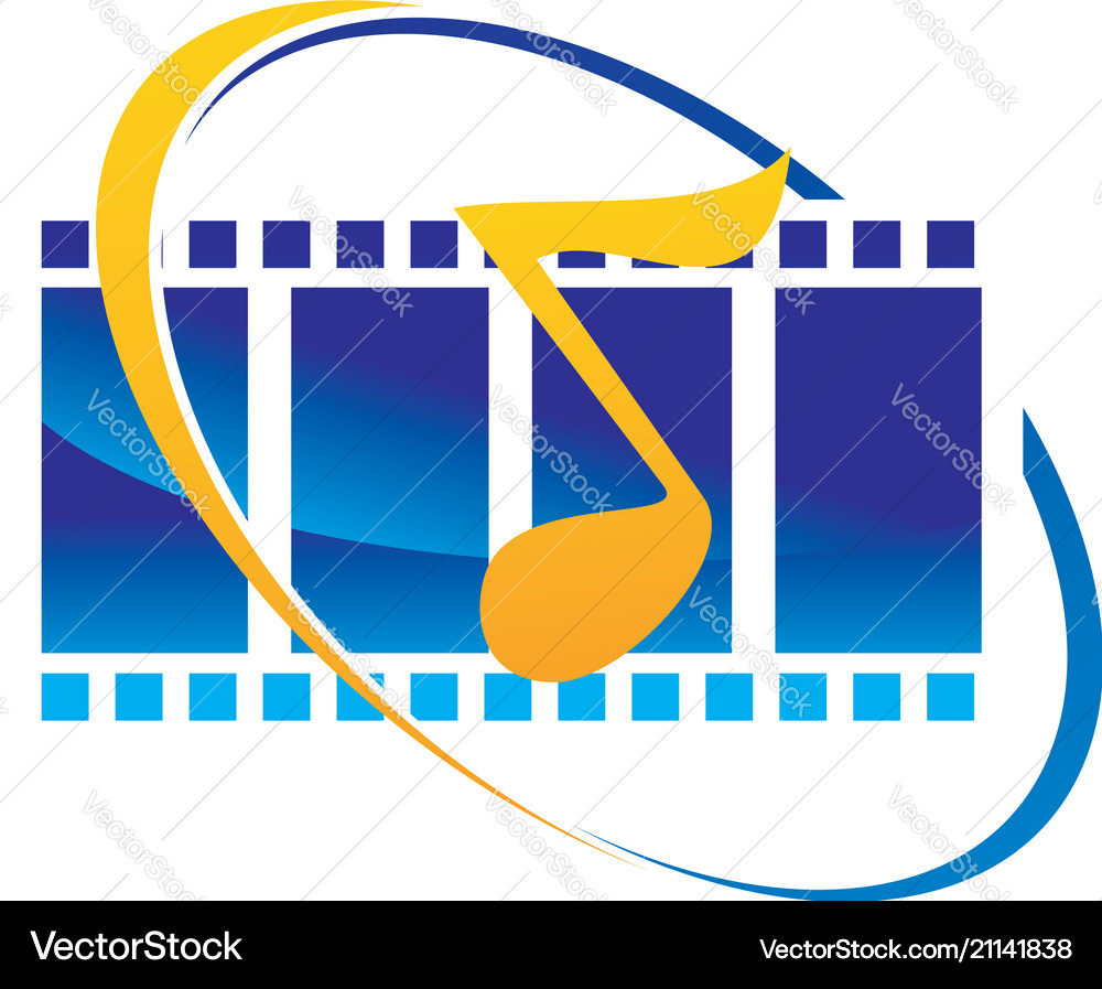 Sound video service production Royalty Free Vector Image