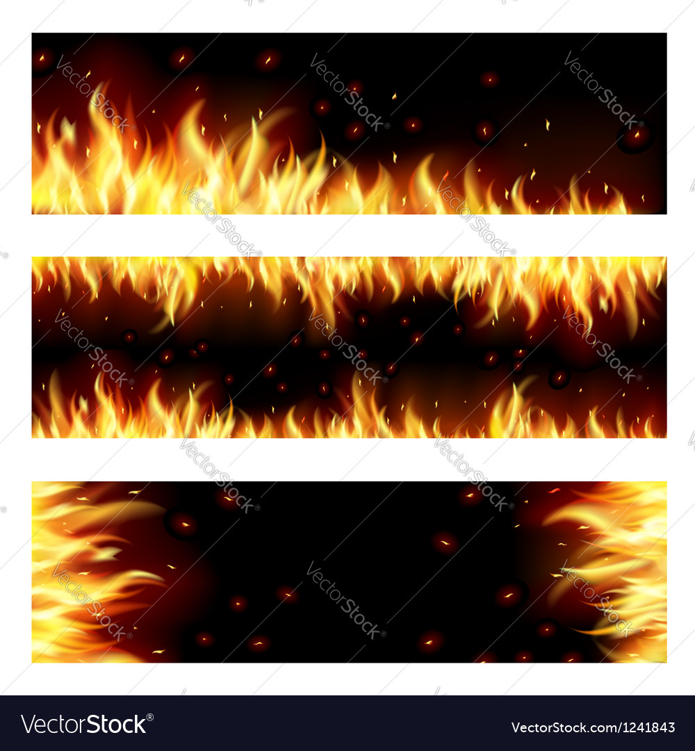 Flame Royalty Free Vector Image - VectorStock