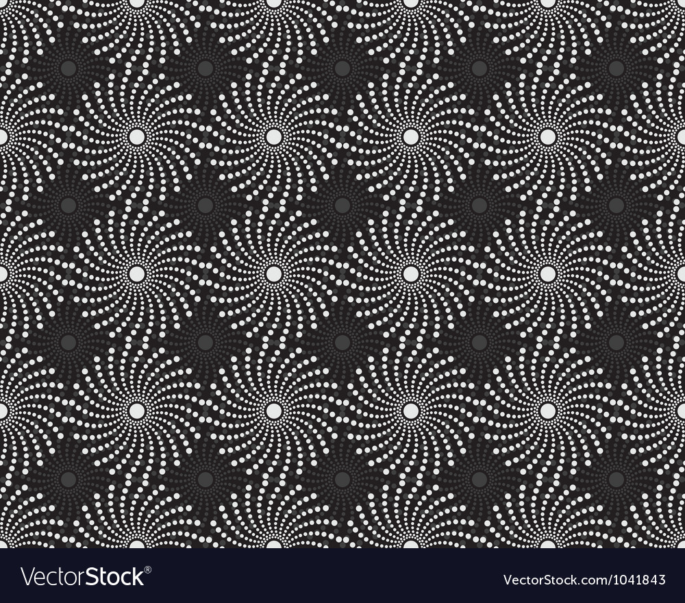 Seamless dots pattern Royalty Free Vector Image
