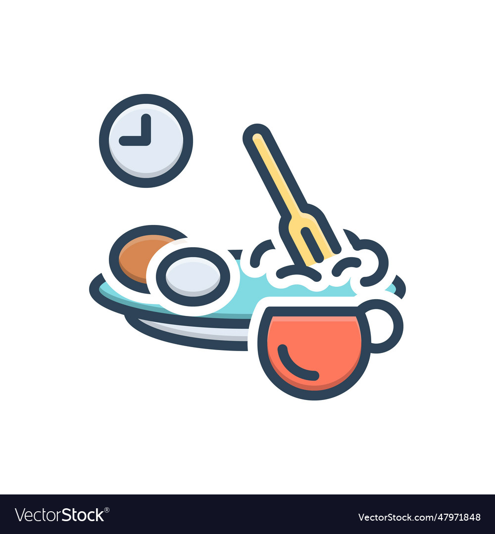 Breakfast Royalty Free Vector Image - VectorStock